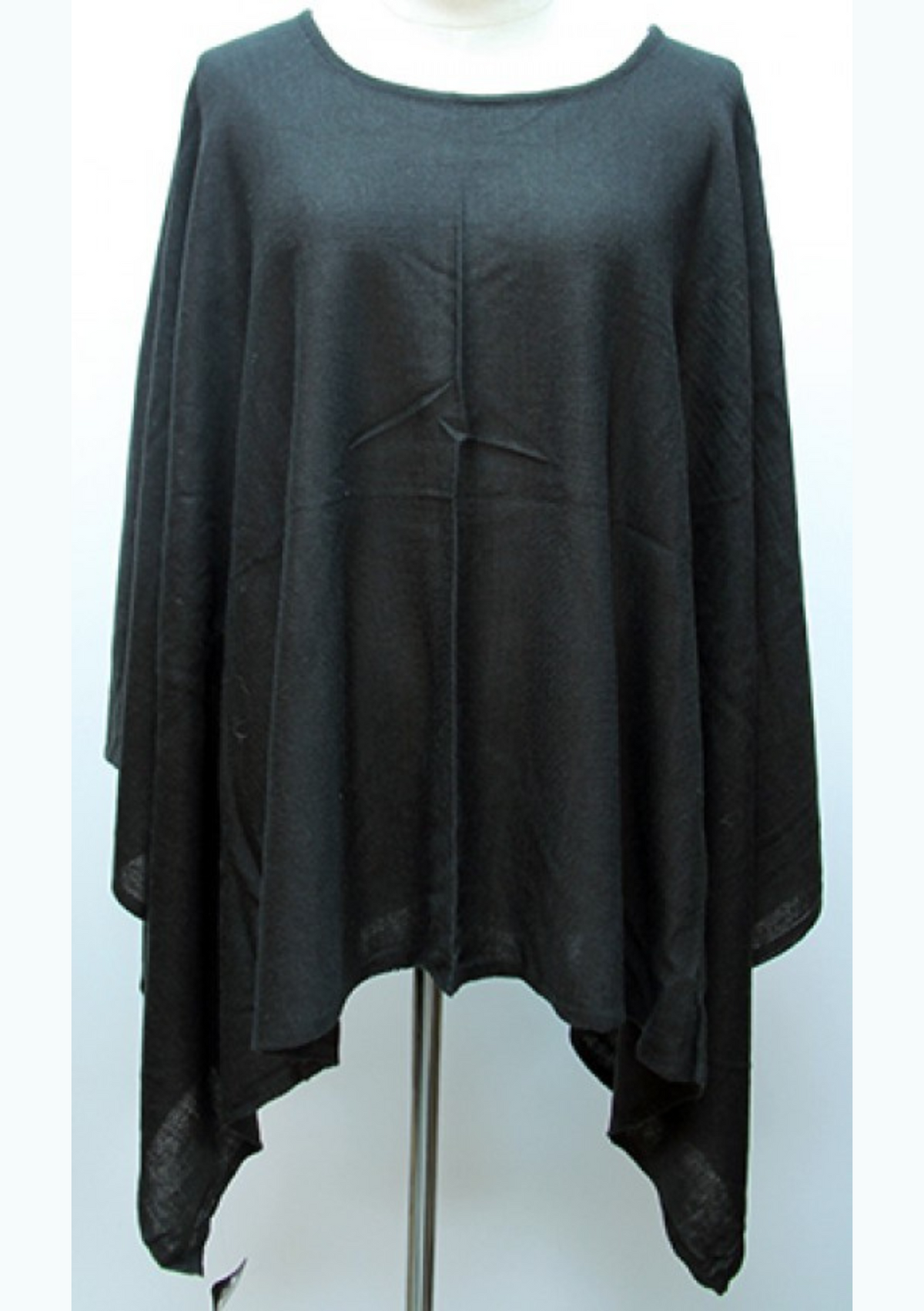 Scoop Neck Poncho - ASST– Mirror Mirror Boutique