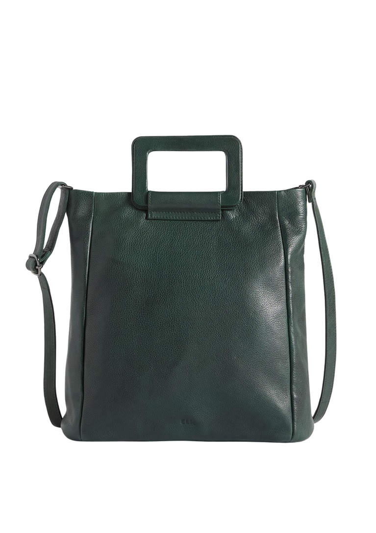 Nysa Tote Bag - Forest Green – Mirror Mirror Boutique